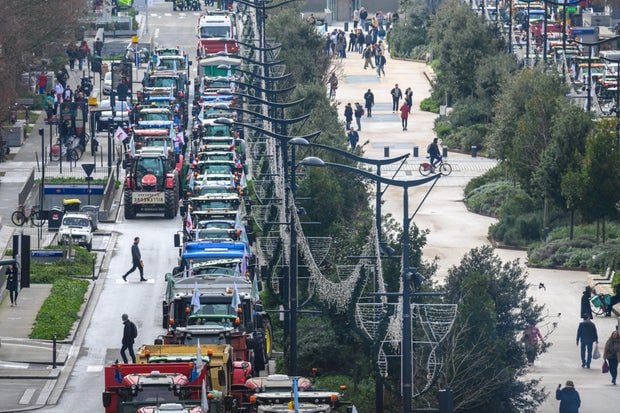 Farmers’ Protest in Brussels Turns Violent Near European Parliament